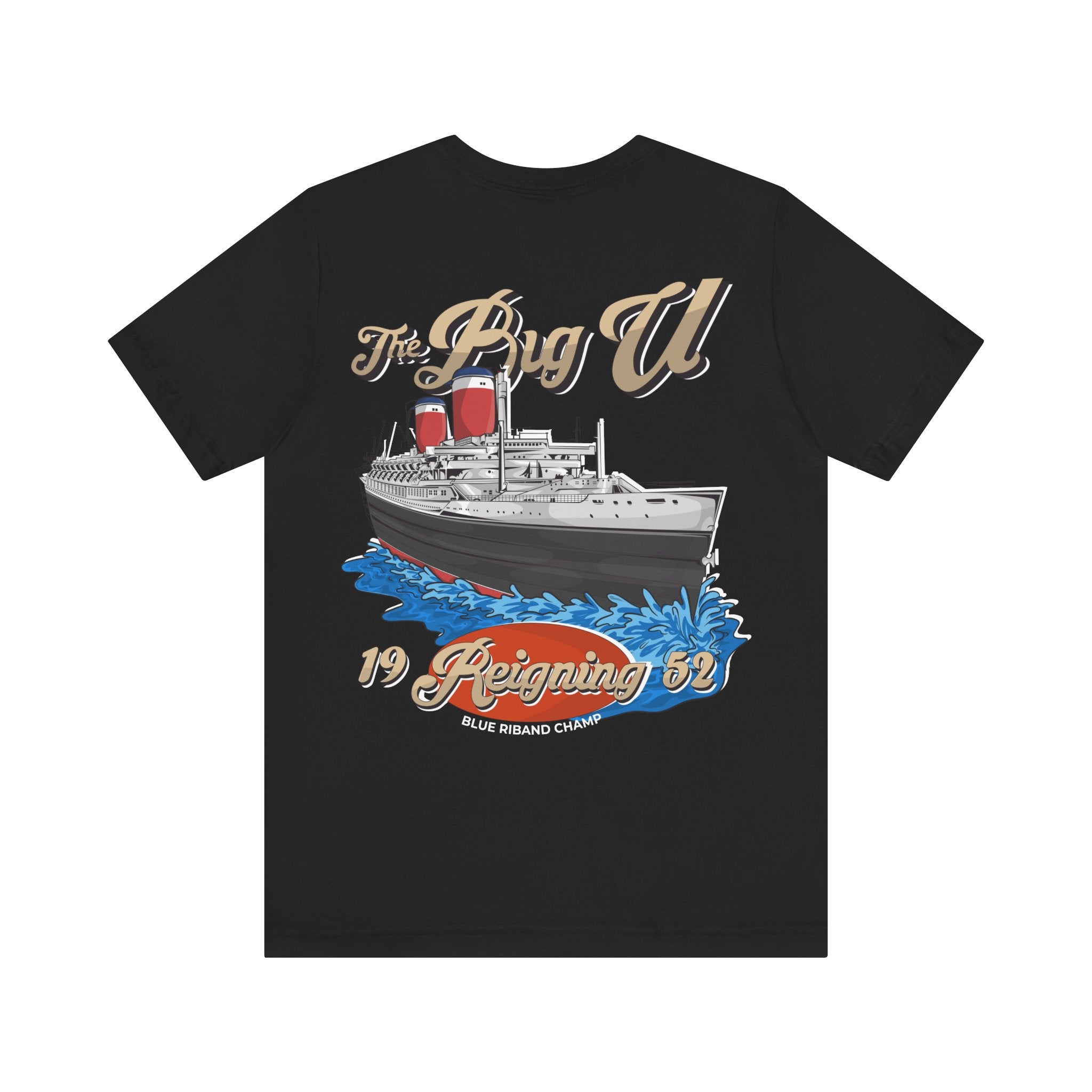 The Big U America's Flagship Tribute tee (Back) – The History Chaser