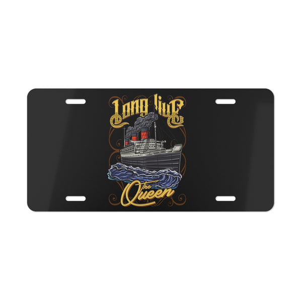 RMS Queen Mary License Plate – Celebrate the Legendary Blue Riband Cha ...