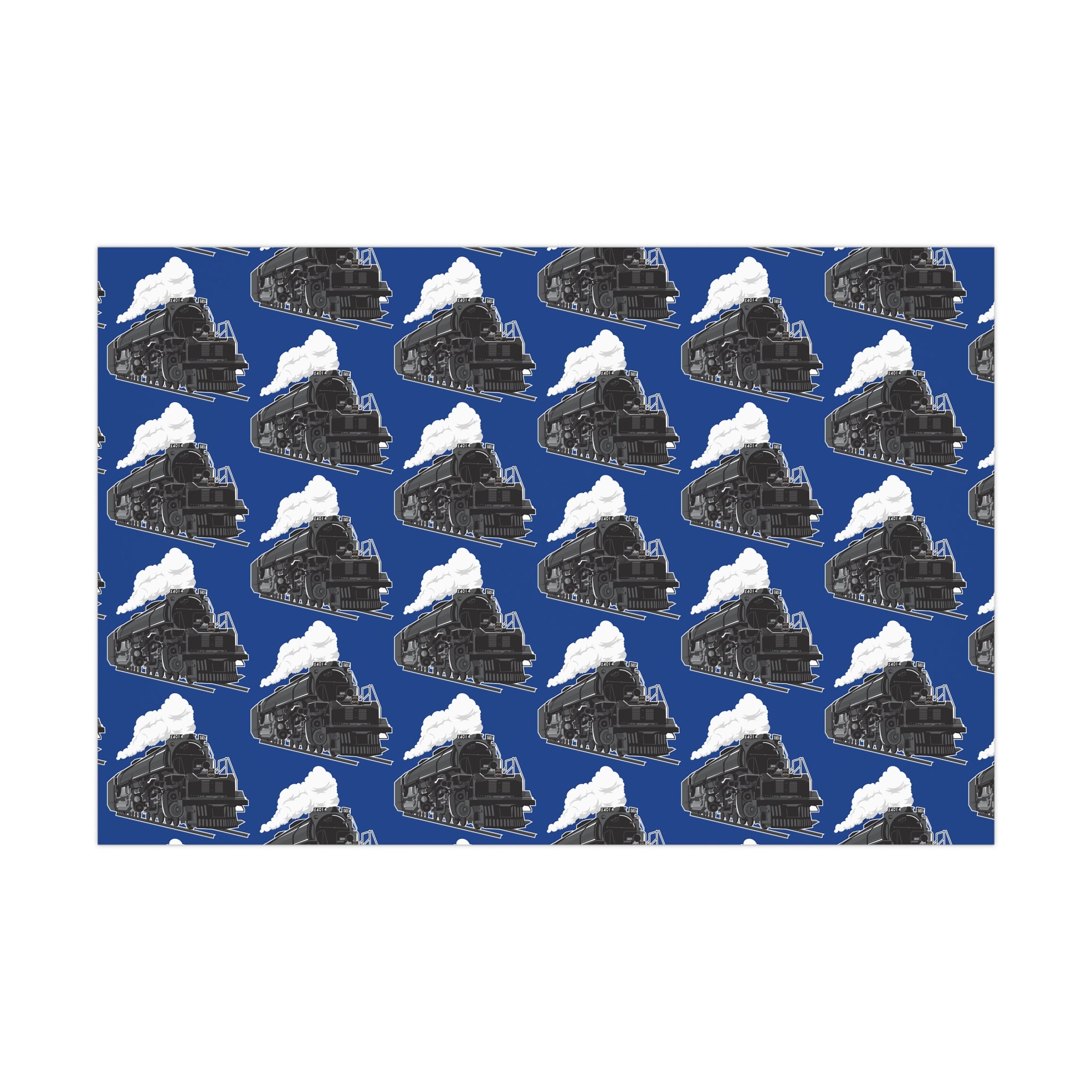 Vintage Train Big Boy Gift Wrap Paper - Perfect for Holidays & Celebra ...